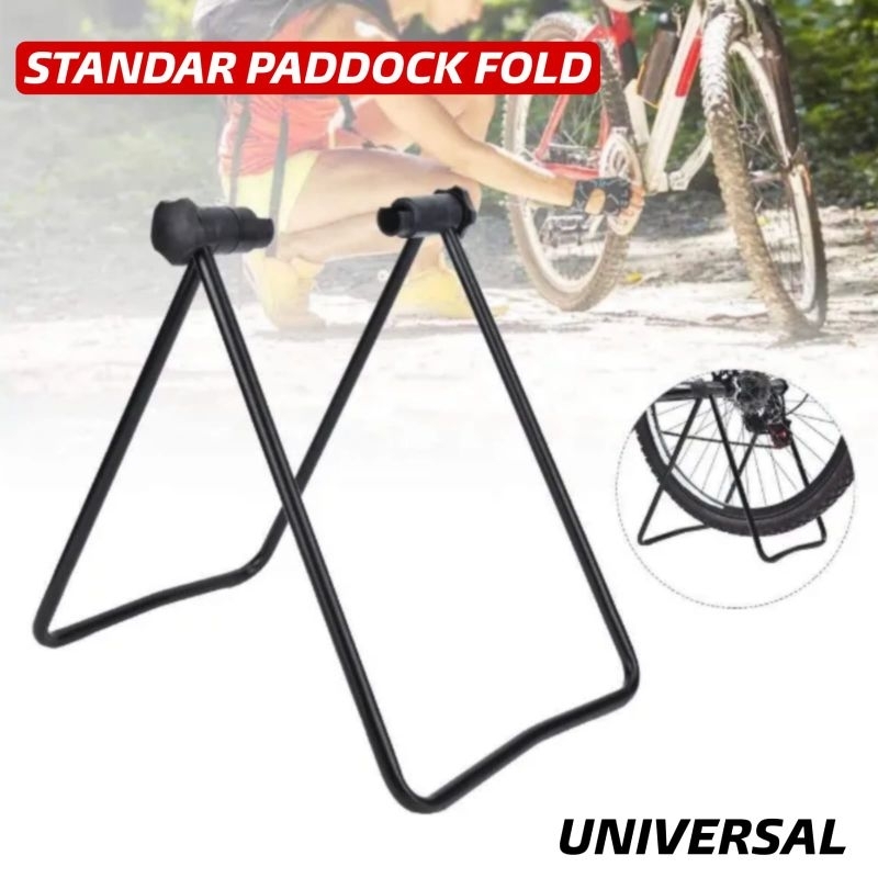 Jual STANDAR SEPEDA PADOCK SEPEDA MODEL LIPAT UNIVERSAL SEPEDA LIPAT ...