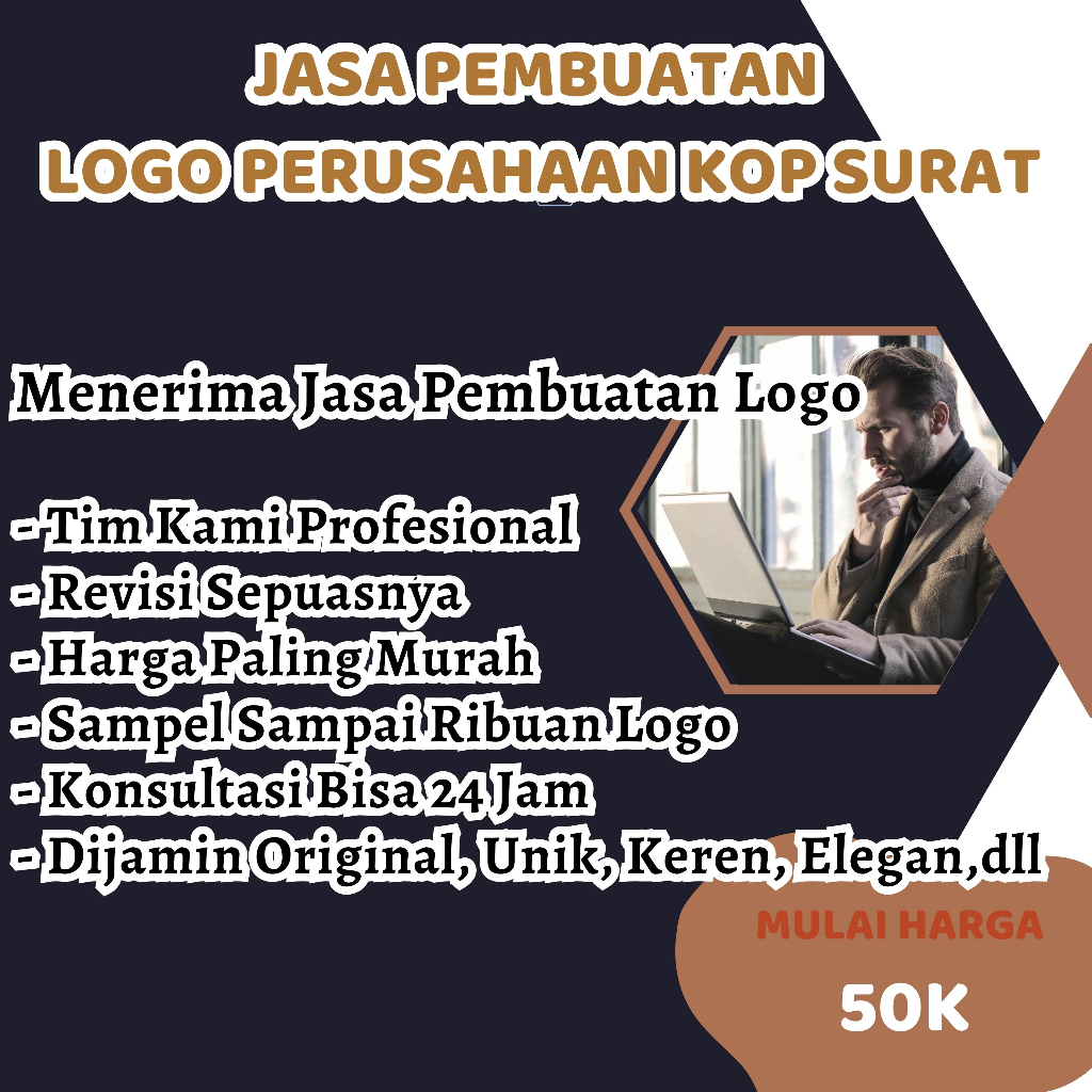 Jual Desain Logo + Brand Guidelines, Jasa Desain Logo Online untuk ...
