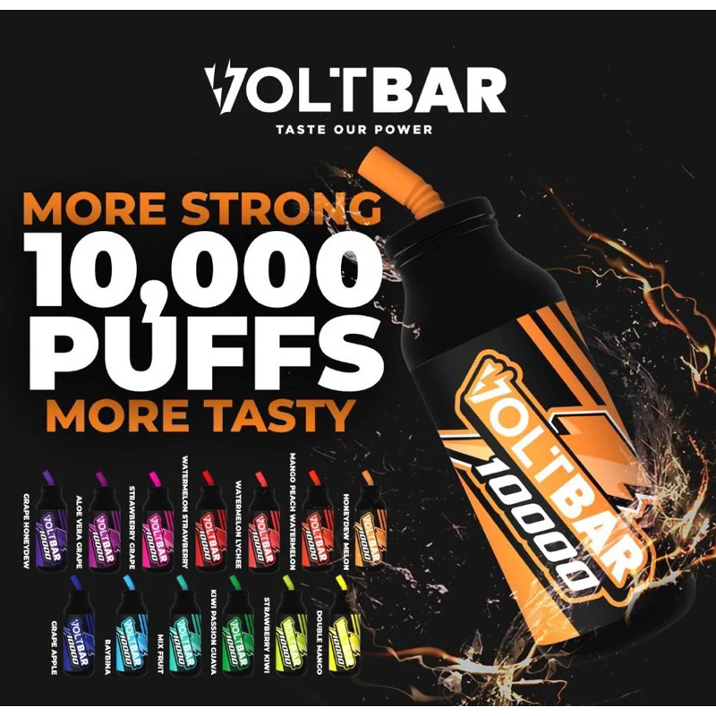 Jual VOLTBAR 10000 PUFFS DISPOSABLE POD | Shopee Indonesia