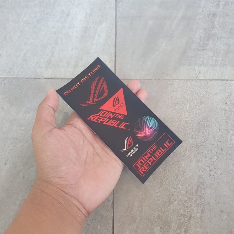 Jual Asus ROG Phone 3 5 5s Pro Ultimate - stiker sticker Original ...