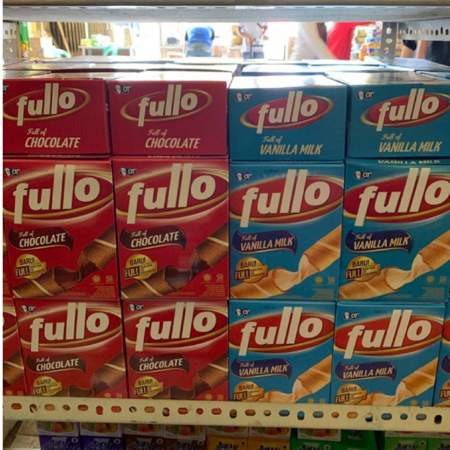Jual Fullo Wafer Roll 24 x 7gram (1 pack isi 24 pcs) | Shopee Indonesia