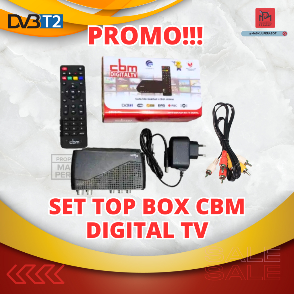 Jual STB DIGITAL SET TOP BOX DIGITAL CBM81TH SUDAH SUPPORT HDMI FULL HD ...