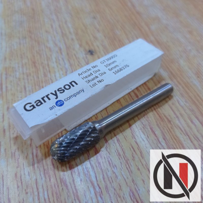 Jual Garryson carbide burr GT3600D mata cuner carbide 10mm | Shopee ...