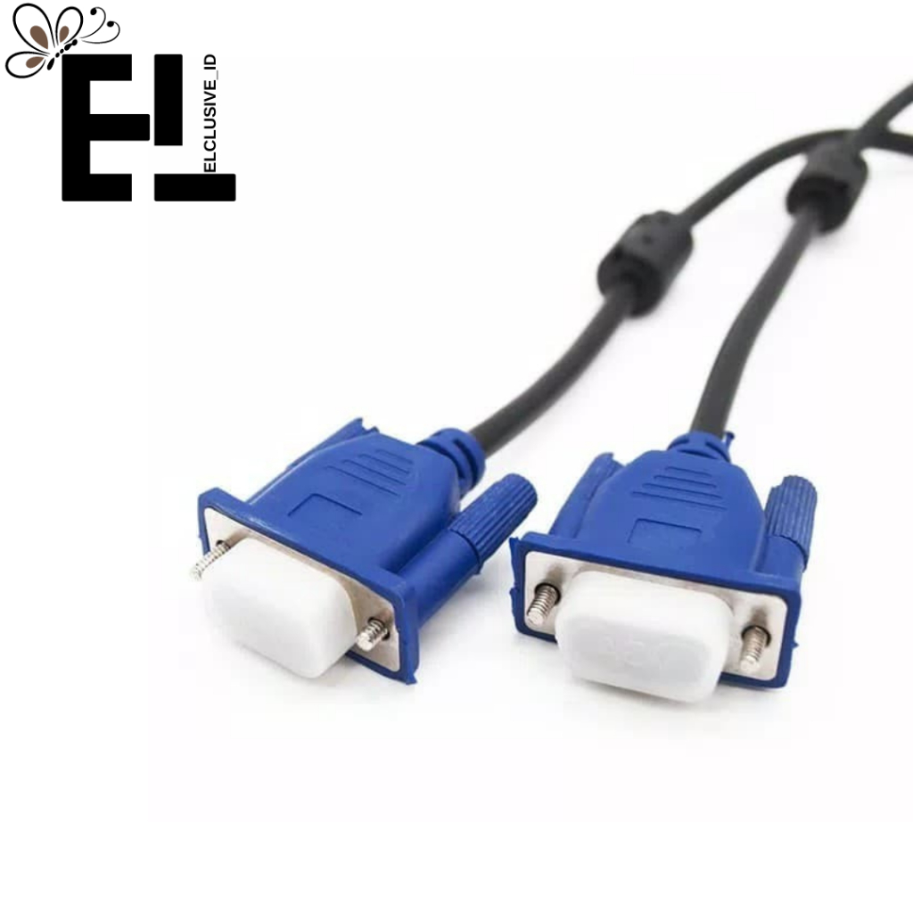 Jual KABEL VGA 1.5M Male to Male Standard High Quality 1.5 Meter murah | Shopee Indonesia