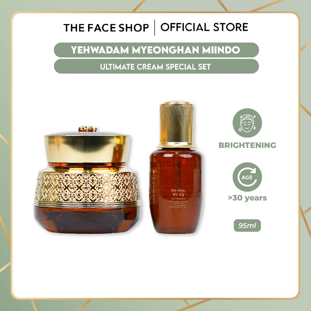Jual Yehwadam Myeonghan Miindo Ultimate Cream Set | Shopee Indonesia