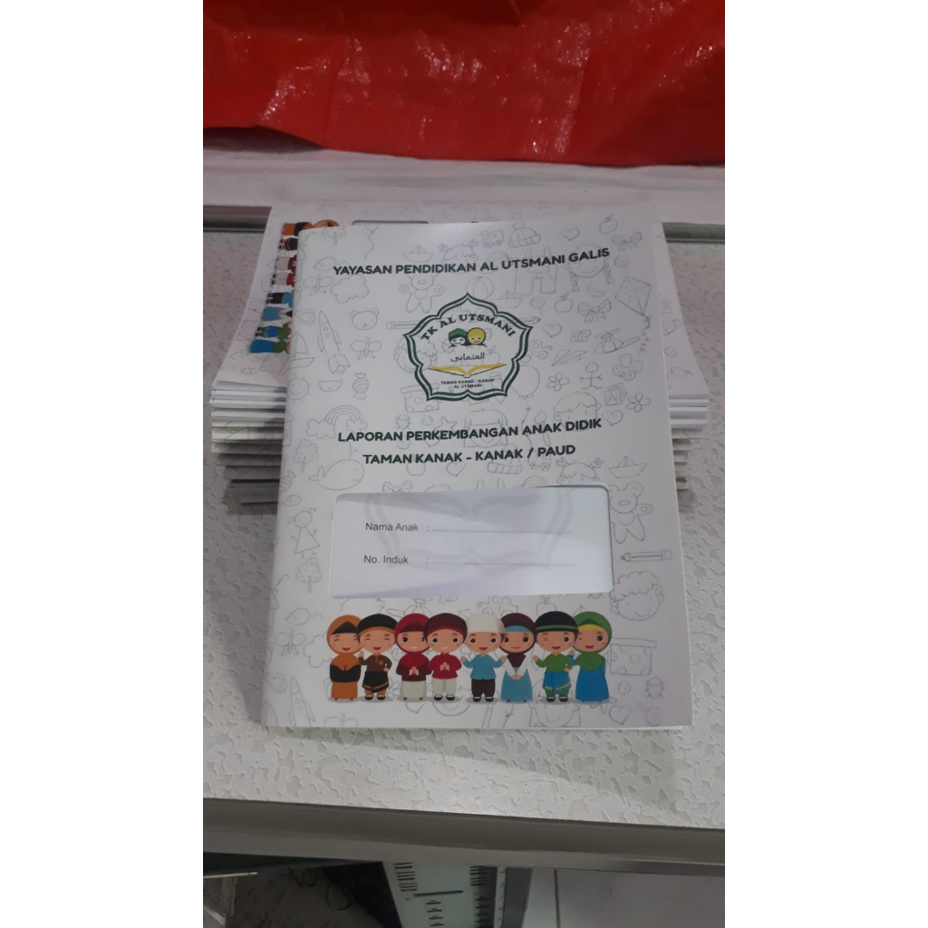 Jual Buku laporan siswa PAUD/TK A/B /SD Raport Rapot B5 | Shopee Indonesia