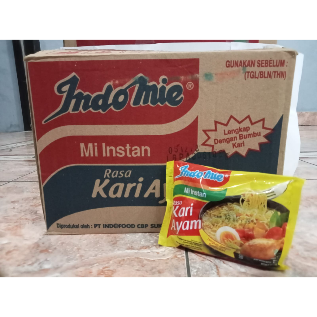 Jual INDOMIE KARI AYAM (1 DUS = 40 BUNGKUS ) | Shopee Indonesia
