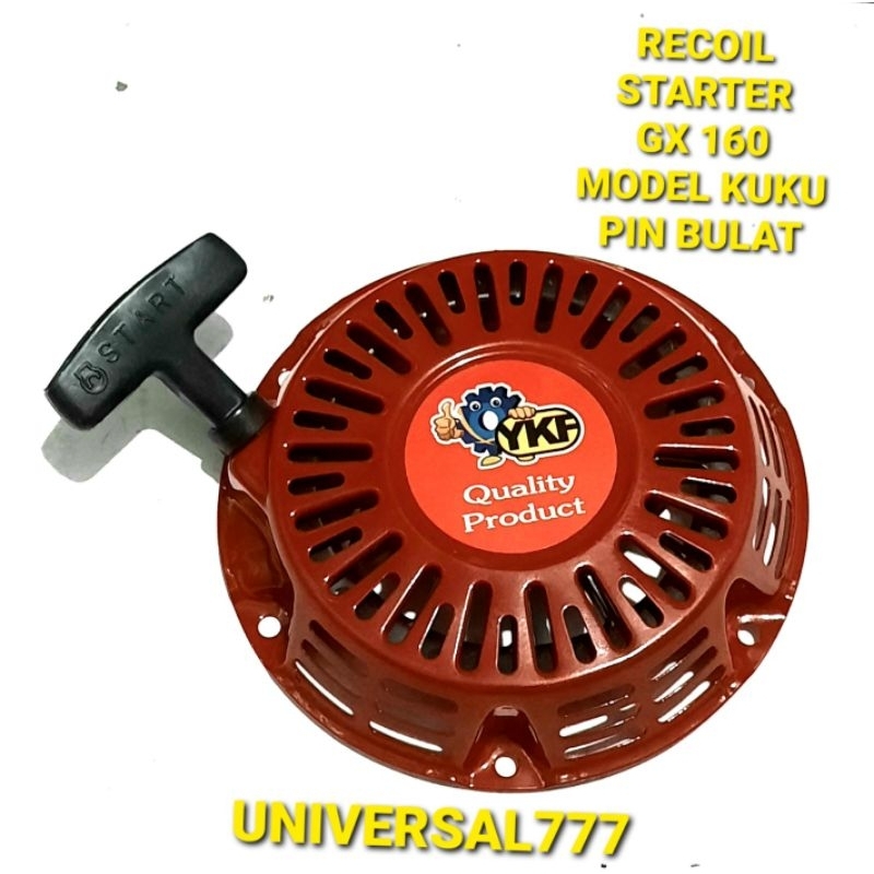 Jual GX160 GX 160 Model Kuku Pin Recoil Stater Selah Slah Starter Mesin Honda GX200 GX 160 200 ...
