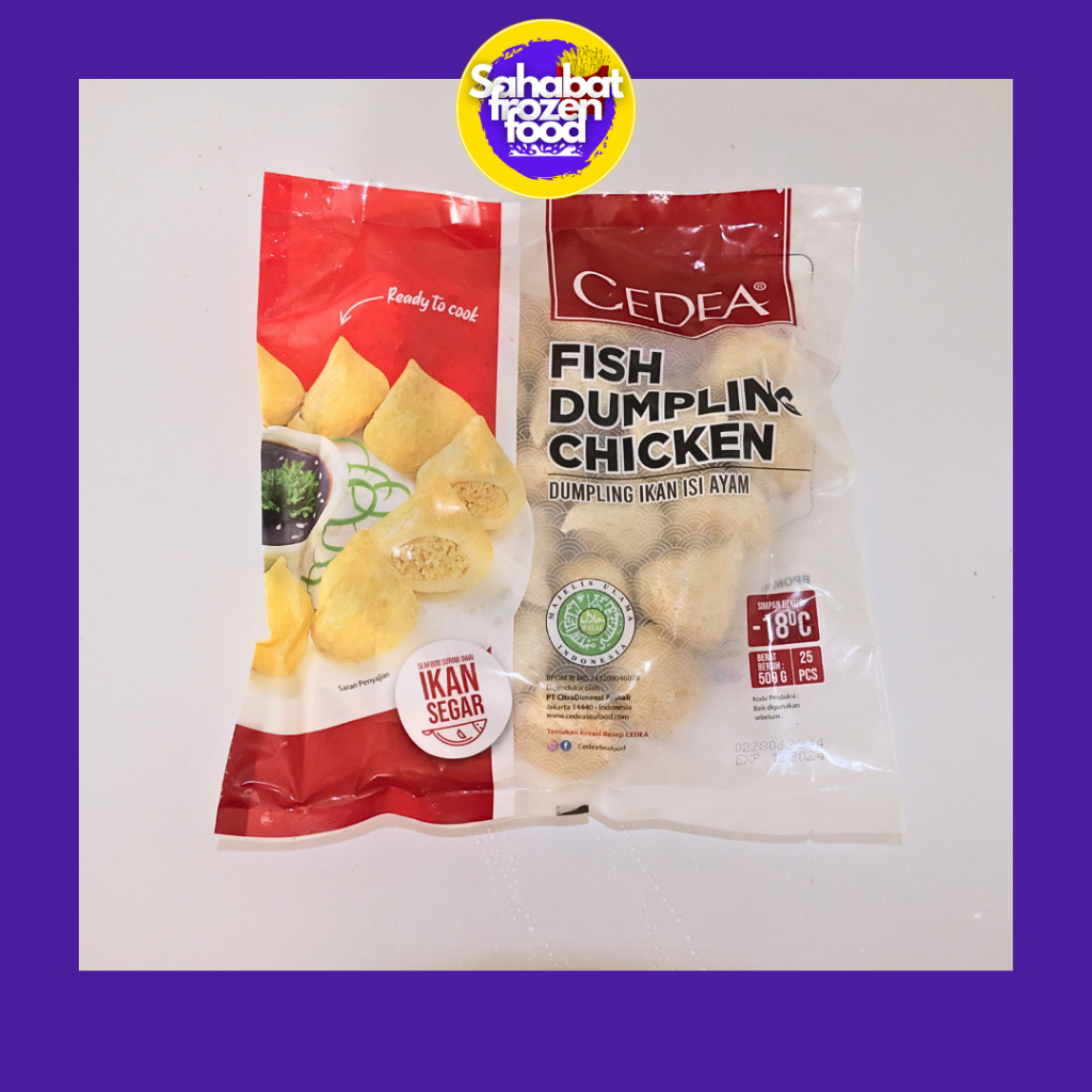 Jual Cedea Fish Dumpling Chicken 500gr (Dimsum Frozen) | Shopee Indonesia