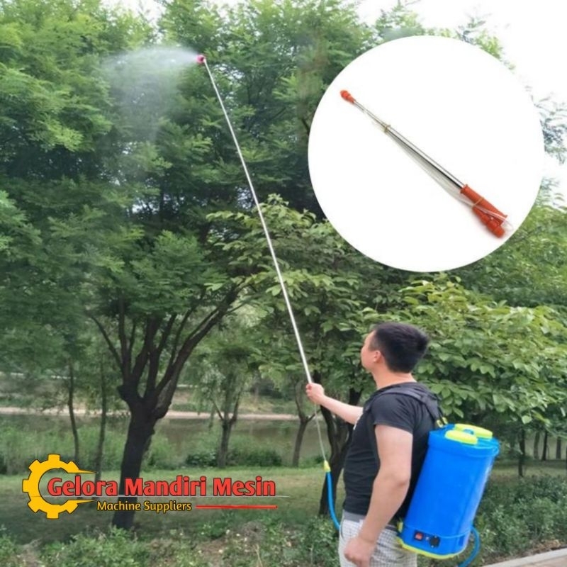 Jual Stik Sprayer Elektrik Stick Semprotan Tanaman STAINLESS Panjang ...
