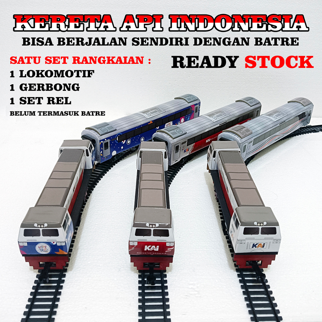 Jual Kereta Api Indonesia - Gerbong Rangkaian Kereta Api ( handmade ...