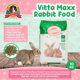 Jual Vitamax rabbit pellet 10 kg/ KHUSUS GOJEK | Shopee Indonesia