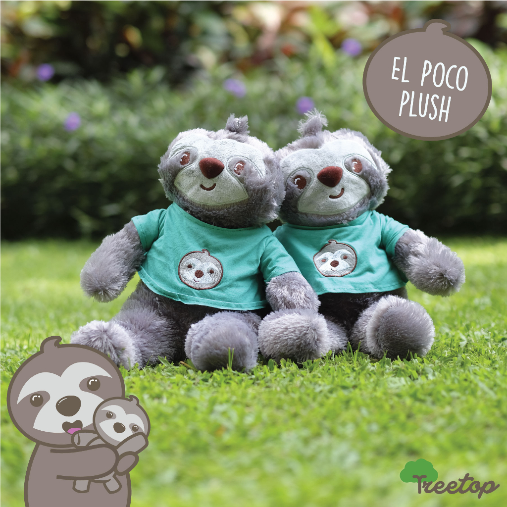 Jual Boneka Kungkang - Sloth Plush / El Poco / Treetop | Shopee Indonesia