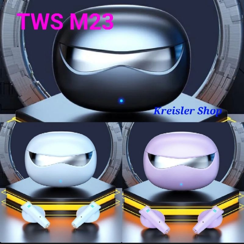 Jual Earphone bluetooth TWS M10 M19 M23 M31 M80 Headset bluetooth ...