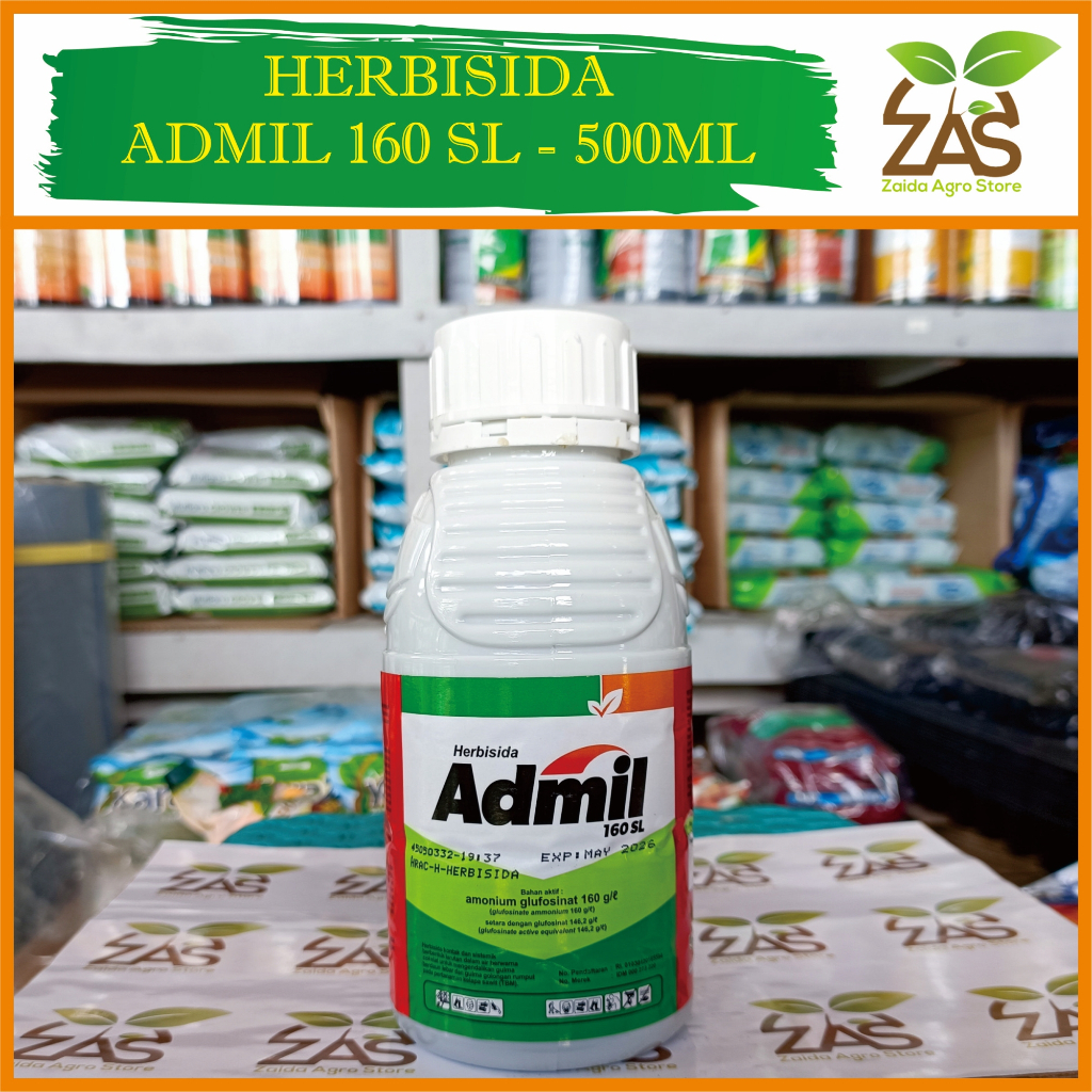 Jual ADMIL 160SL - 500 ML - HERBISIDA SISTEMIK DAN KONTAK - RACUN ...