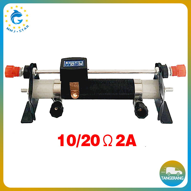 Jual 【10Ω 20Ω 2A】Rheostat Geser Laboratorium/Slide Resistor/Sliding ...