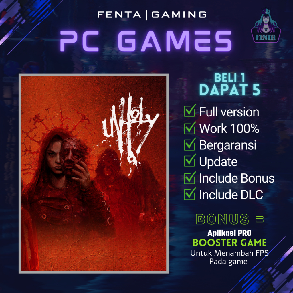 Jual Unholy - GAME PC - GAME LAPTOP | Shopee Indonesia