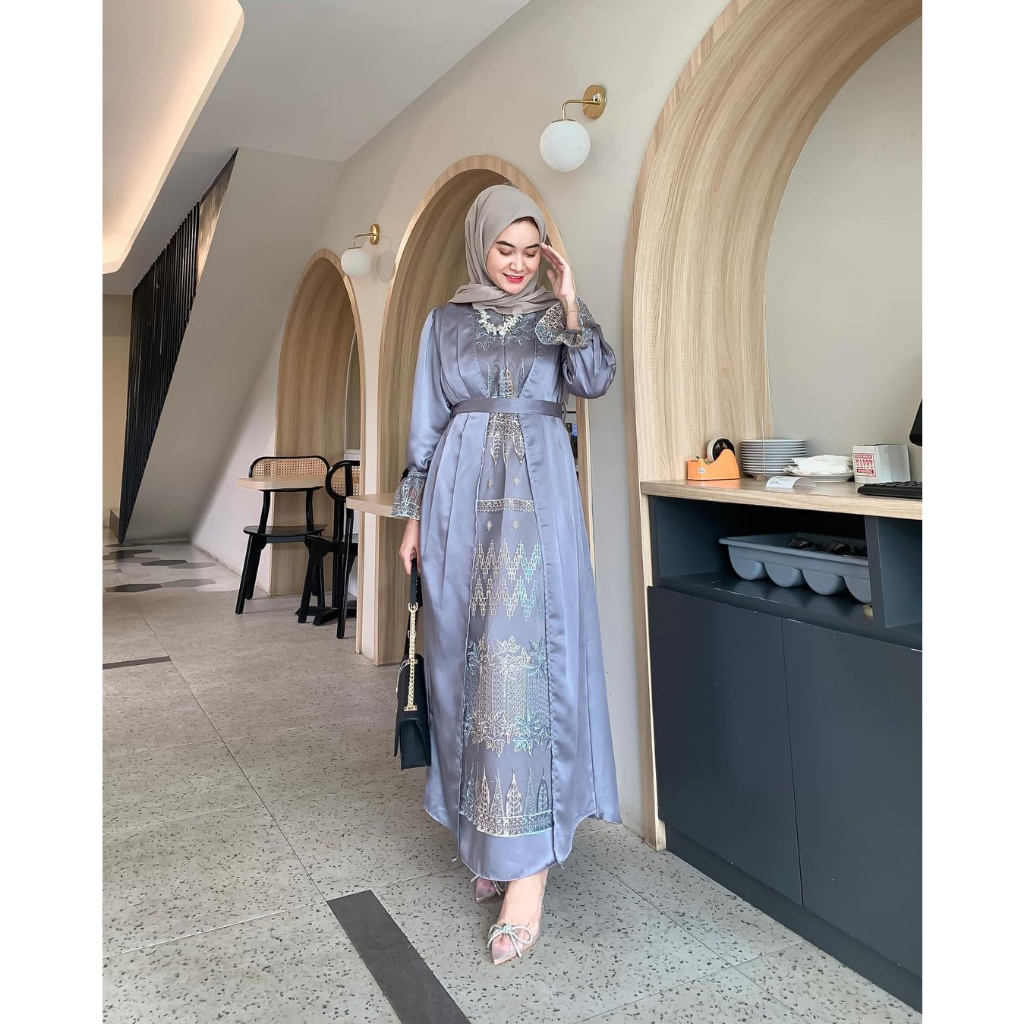 Jual Syaira Dress Ekslusive Series Raya 2 Suraiyabynb | Shopee Indonesia