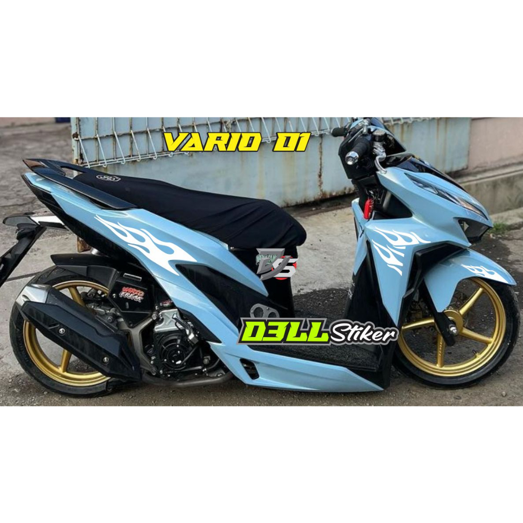 Jual STIKER VARIO CUTTING STICKER STRIPING VARIO NEW 125-150 2019-2021 STRIPING VARIASI VARIO ...