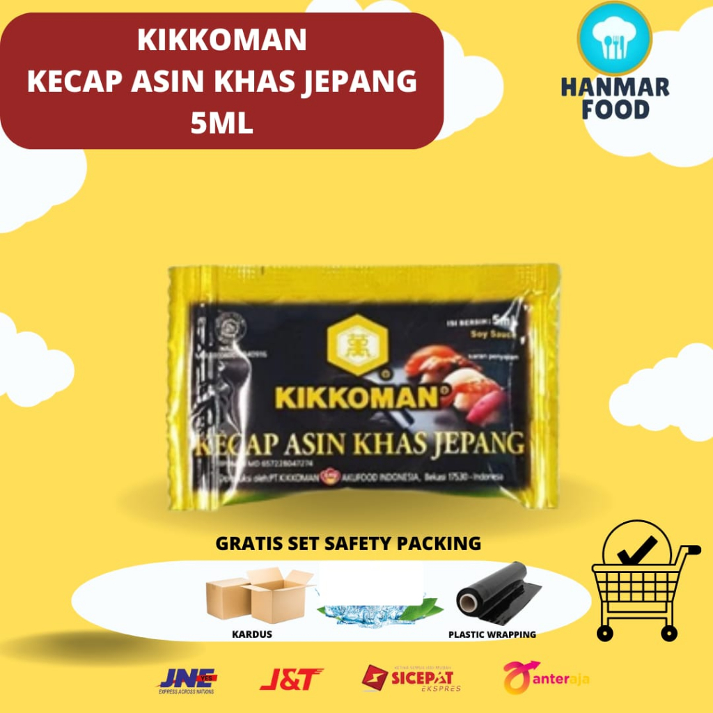 Jual Kikkoman Soyu Sachet 5ml Kecap Asin Khas Jepang | Shopee Indonesia