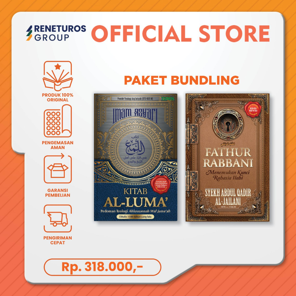 Jual PAKET BUNDLING 2 : Kitab Al Luma & KITAB FATHUR RABBANI | Shopee ...