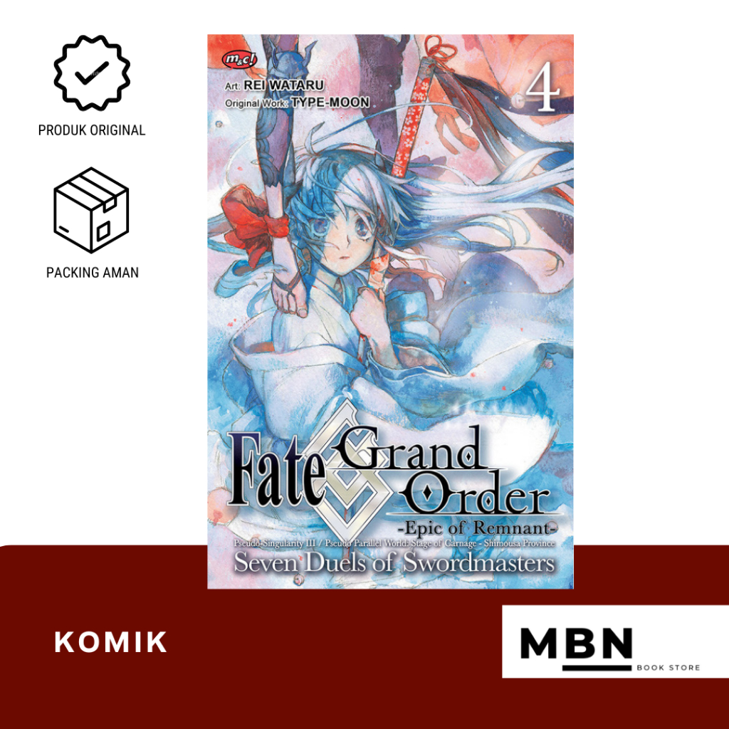 Jual Komik seri Fate Grand Order - EOR III: SEVEN DUELS OF SWORDMASTERS 01/02/03/04 | Shopee ...