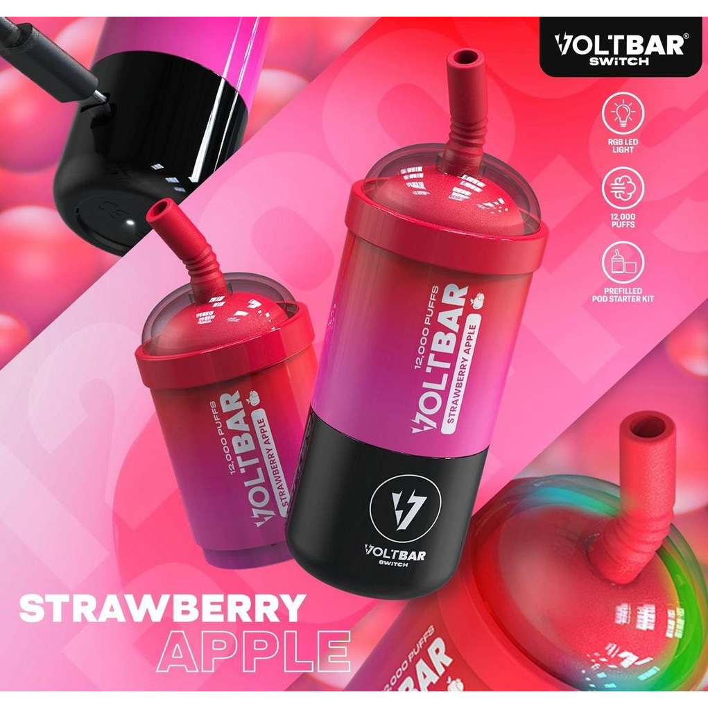 Jual READY VOLTBAR 12000 SWITCH 12000 PUFFS Pre-filled Pod | Shopee ...