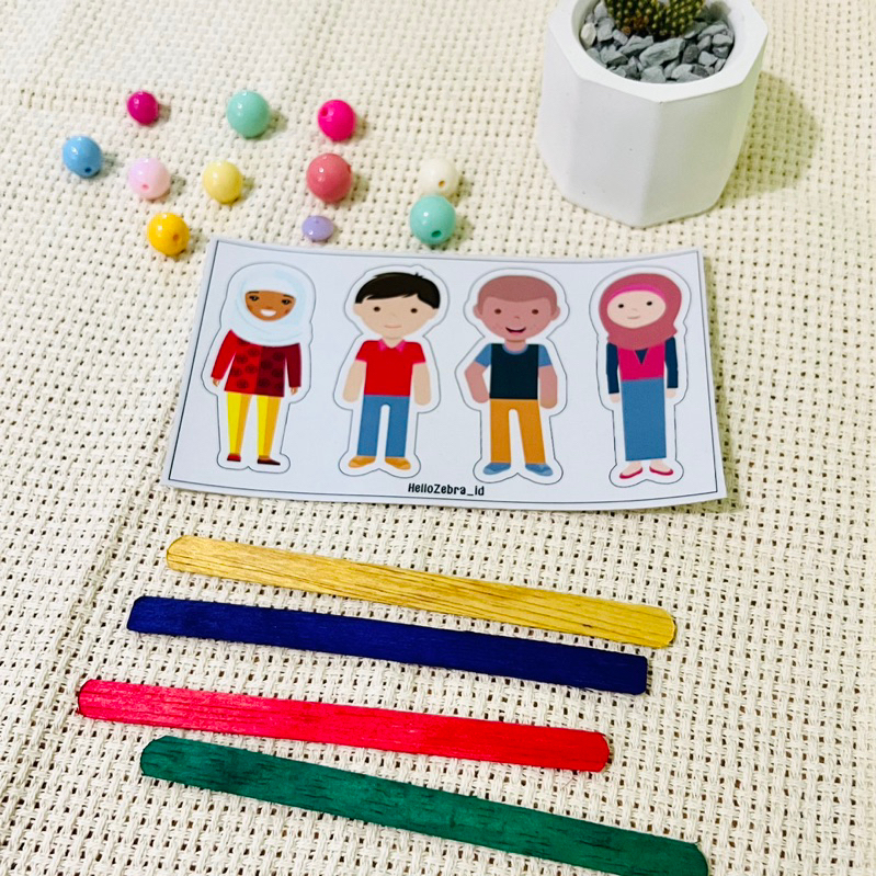 Jual Orang-orangan Stick | Orang-orangan Stik | Wayang Mainan | Orang ...