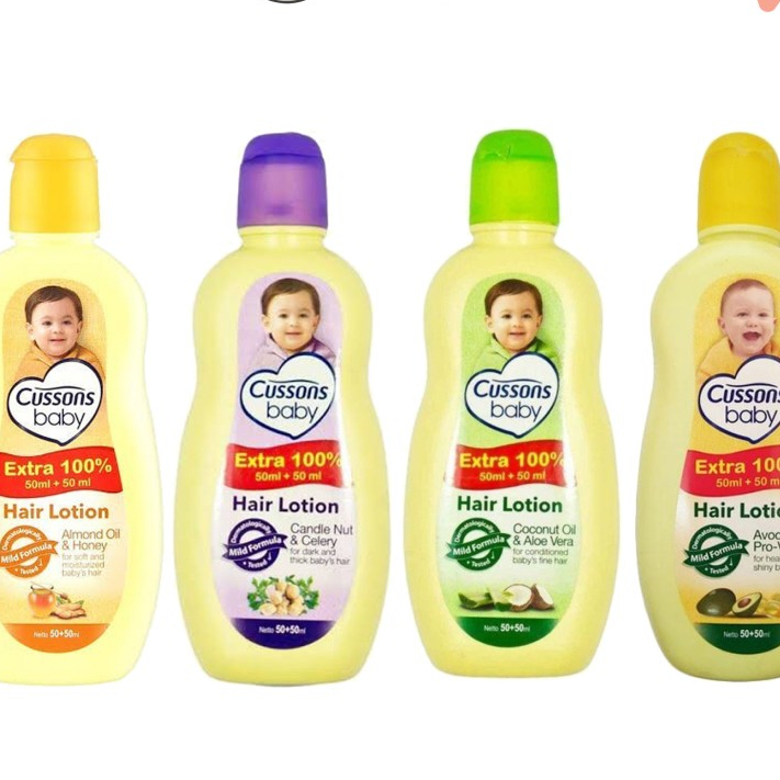 Jual Cussons Baby Hair Lotion 50+50ml cusson Lotion Rambut Bayi Minyak ...