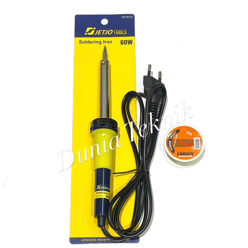 Jual Soldering Iron JETJO 60 Watt Solder Listrik Solder Dan Timah 20g ...