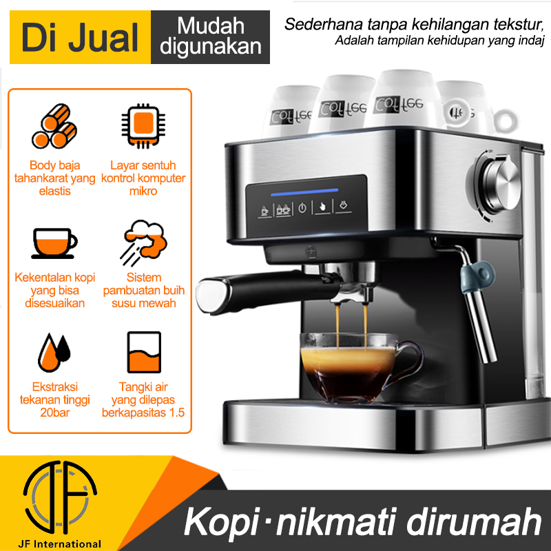 Jual Mesin kopi berkapasitas besar 1.5 liter/mesin kopi multi fungsi profesional/mesin espresso ...