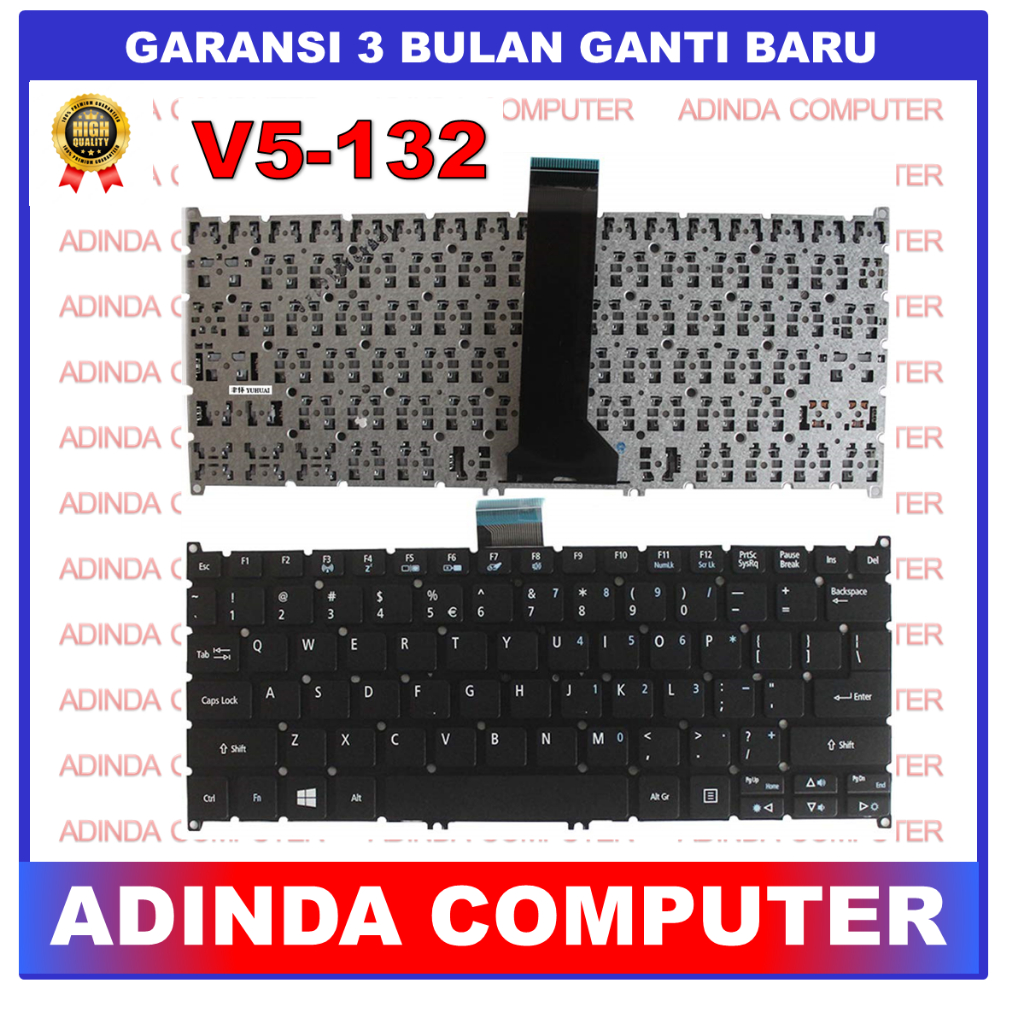Jual Keyboard Acer Aspire V5-132 ES1-111 ES1-131 ES1-311 E3-112 ES11-13 ...