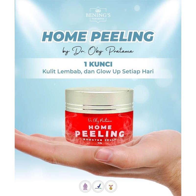 Jual HOME PEELING JELLY BOOSTER BENING’S SKINCARE BPOM ORIGINAL ...