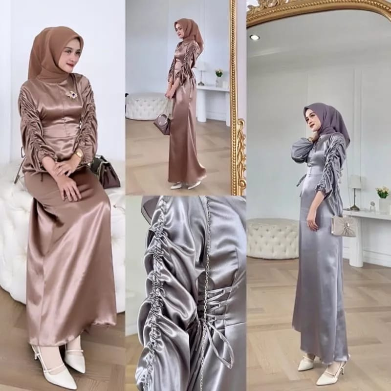 Jual PROMO!!! GAMIS DARLA TERBARU / GAMIS VARIASI SERUT / GAMIS BAHAN ...