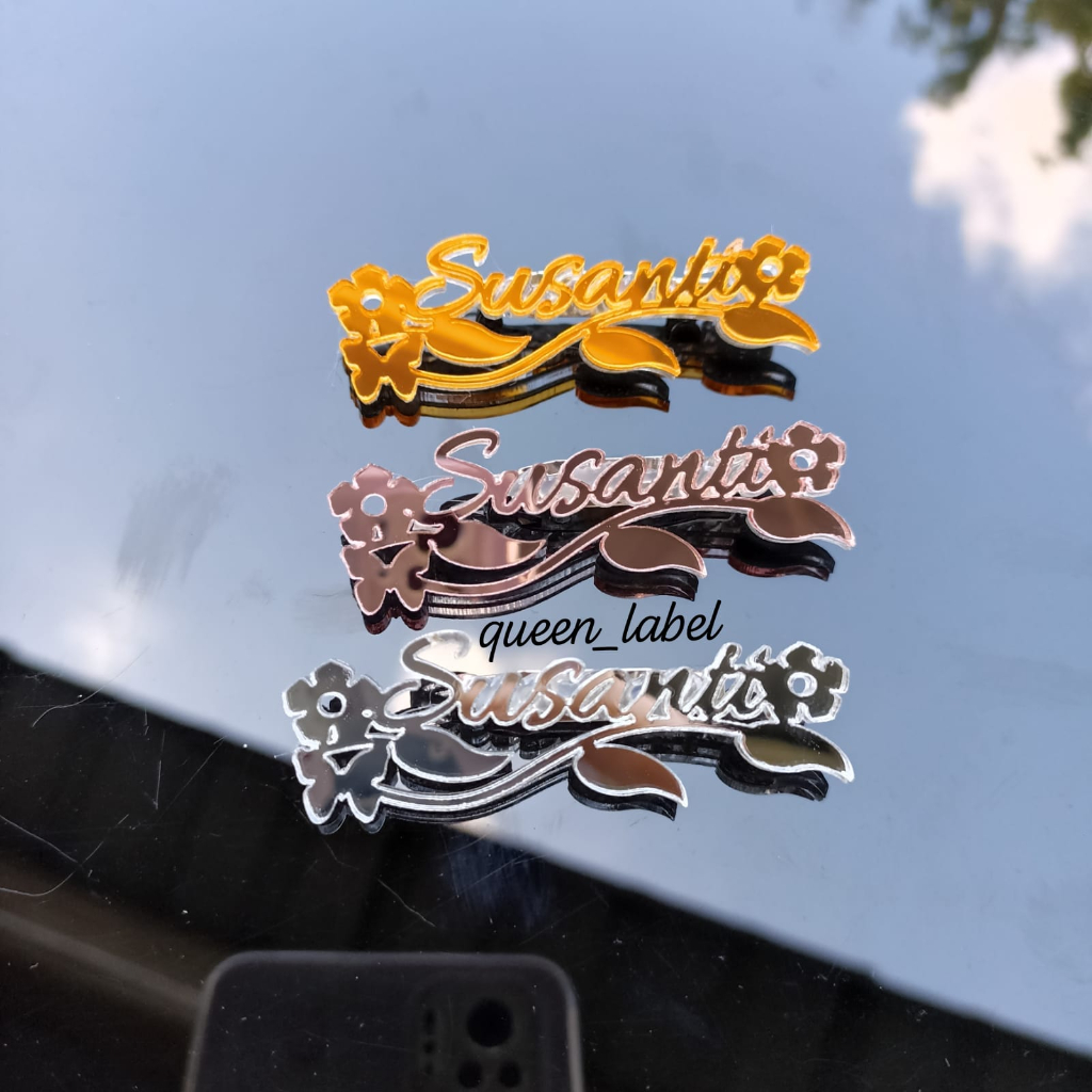 Jual (N) BROSS CUTTING AKRILIK CUSTOM NAMA | Shopee Indonesia