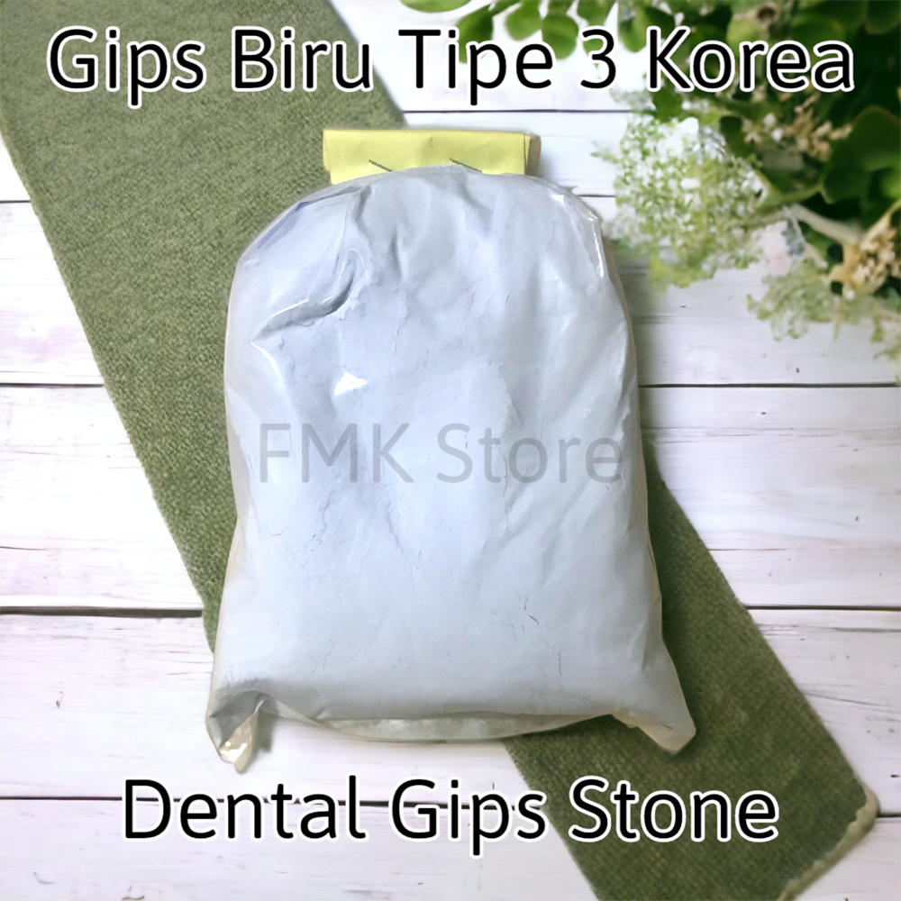 Jual Gips Biru Tipe 3 Korea Dental Gips Stone Plaster Gypsum Model ...