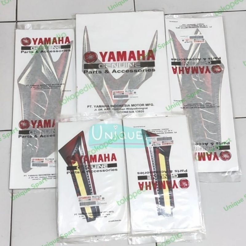 Jual Sticker Tangki Rx King 2008 Merah Yamaha Original 3KA F4244 30 ...