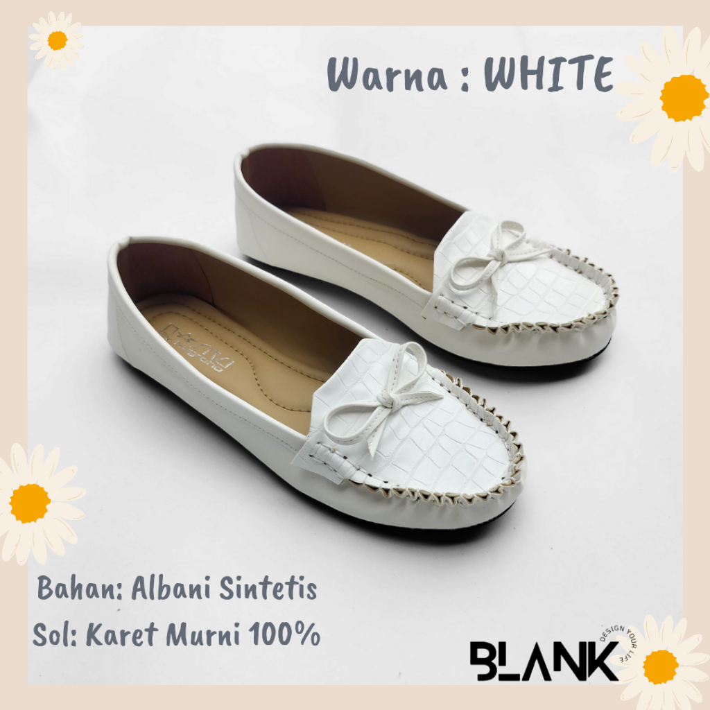 Jual Sepatu Pansus Flatshoes Balet Pita Ujung Bulat Motif Batik Wanita ...