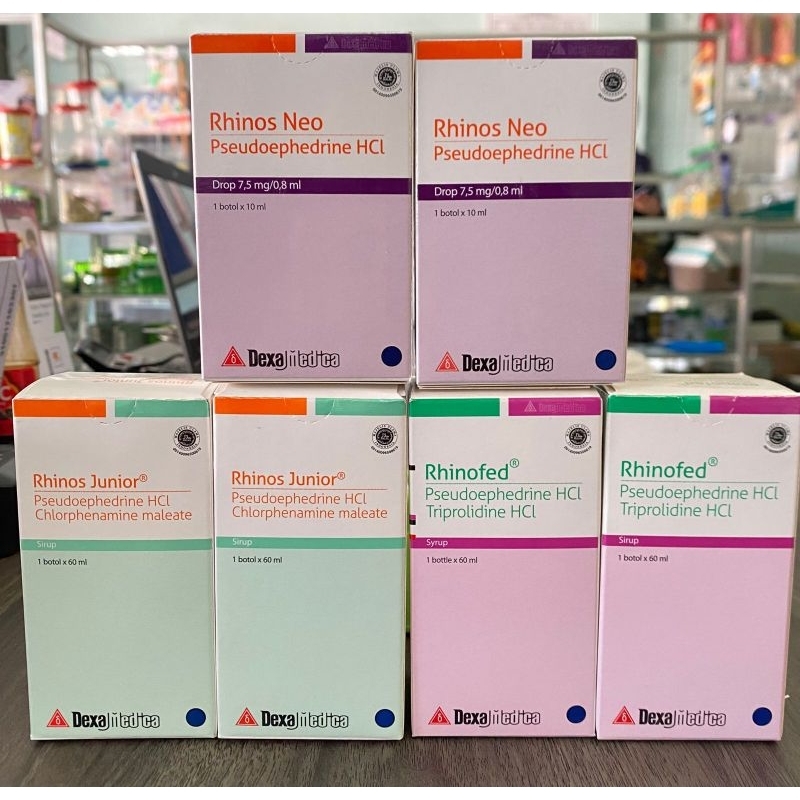 Jual Sirup Flu Bayi & Anak /RHINOS JUNIOR/RHINOS NEO/RHINOFED/ | Shopee ...