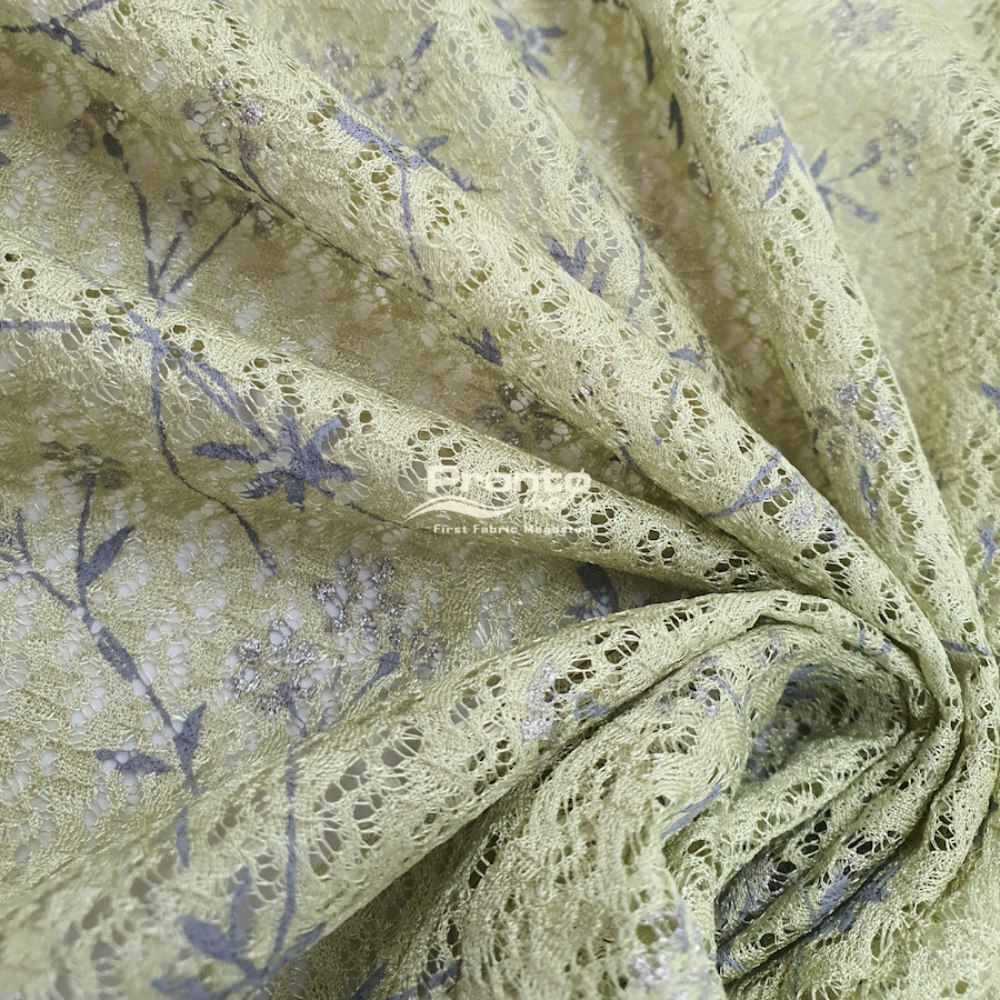 Jual Lace Lime Green Floral Pattern (Pronto Moda) | Shopee Indonesia