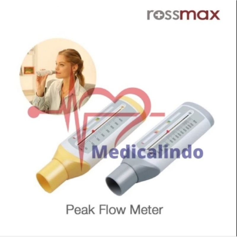 Jual Rossmax Peak Flow Meter PF120A PF120C Alat Cek Asma Spirometer ...