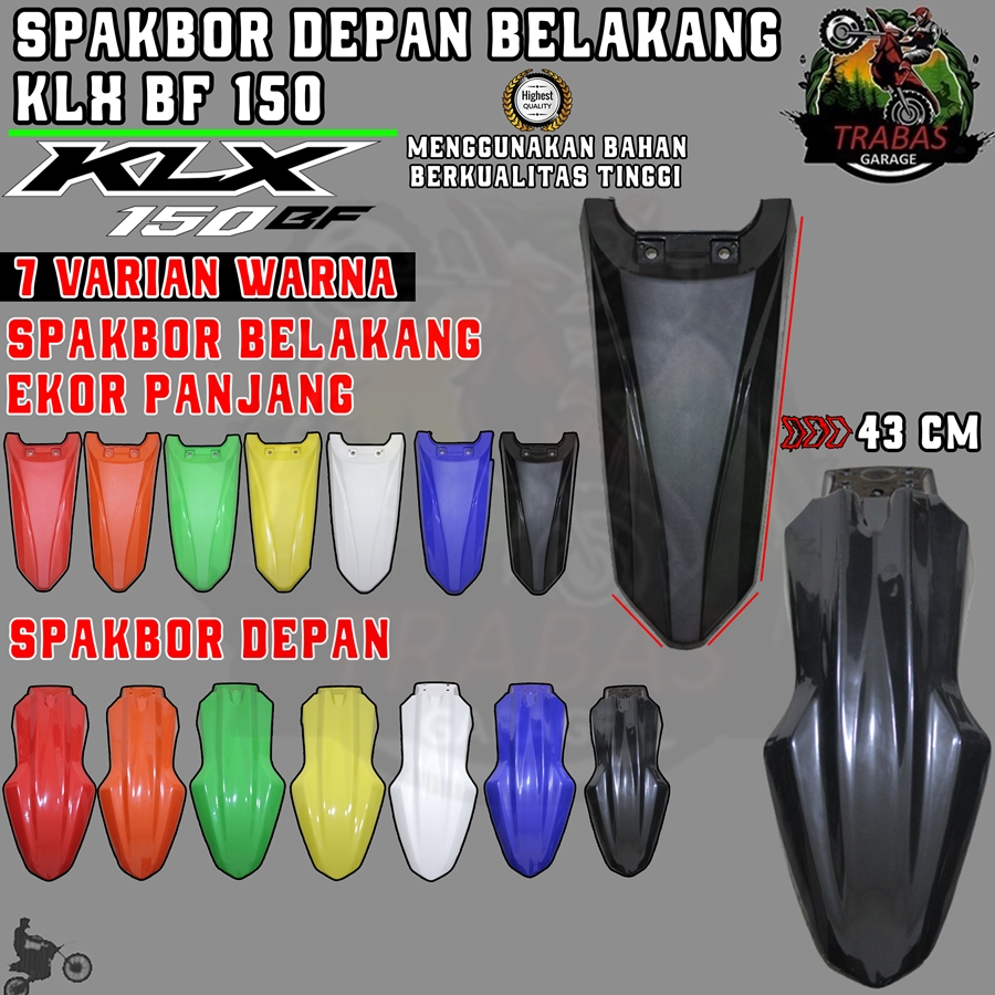 Jual SPAKBOR SET DEPAN BELAKANG KLX BF 150 250 DTRACKER D TRACKER BIGFOOT BIG FOOT TRAIL CROSS ...