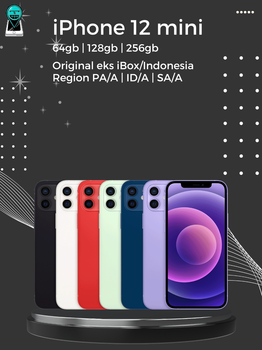 Jual HANDPHONE IP 12 MINI 64GB 128GB 256GB SECOND ORIGINAL FULLSET EX INDONESIA/IBOX | Shopee ...