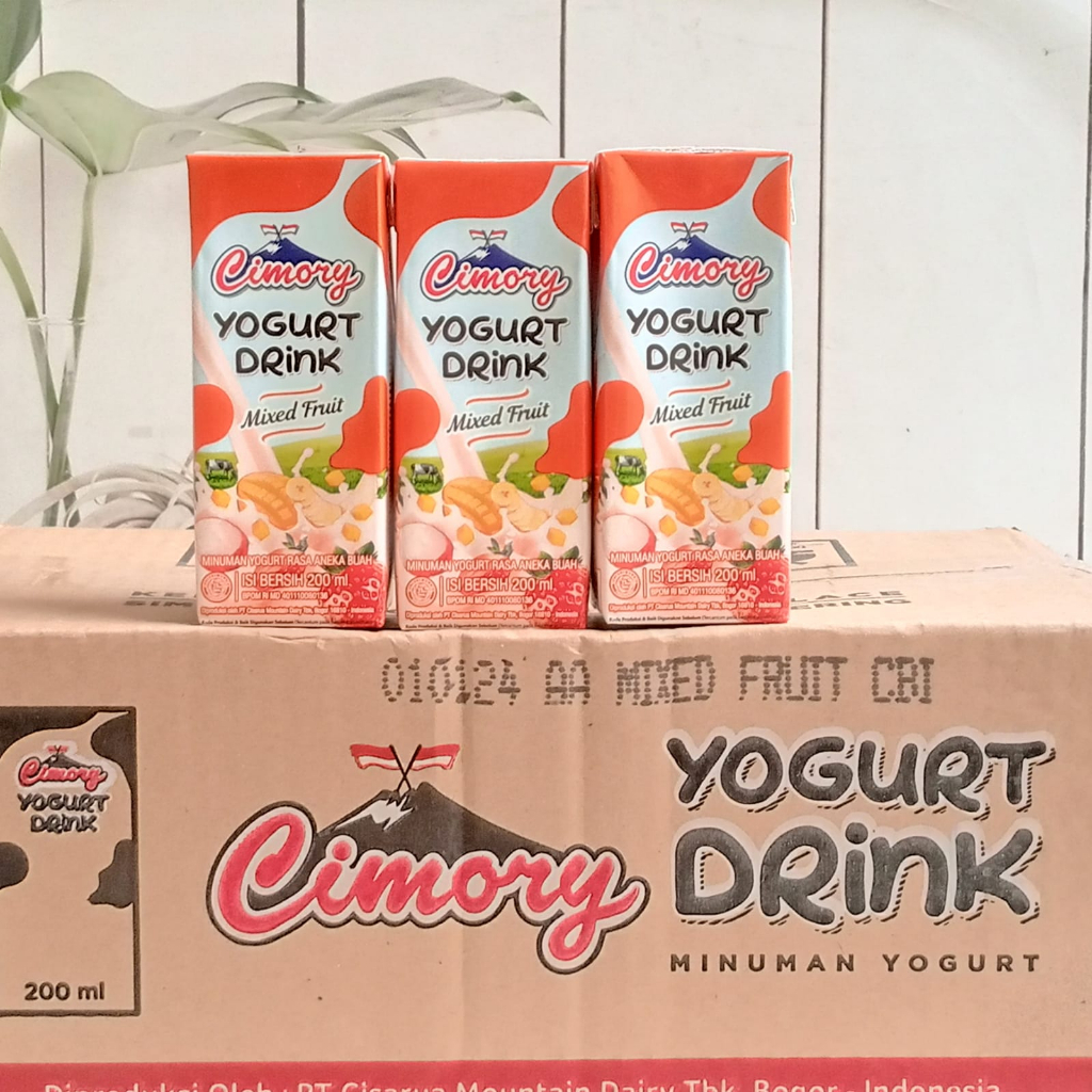 Jual Cimory Yogurt Drink 200ml Kartonan isi 24 pcs (Exp Maret 2025) | Shopee Indonesia