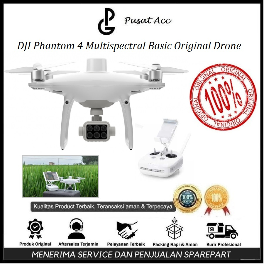 Jual DJI Phantom 4 Multispectral Basic Original | Shopee Indonesia