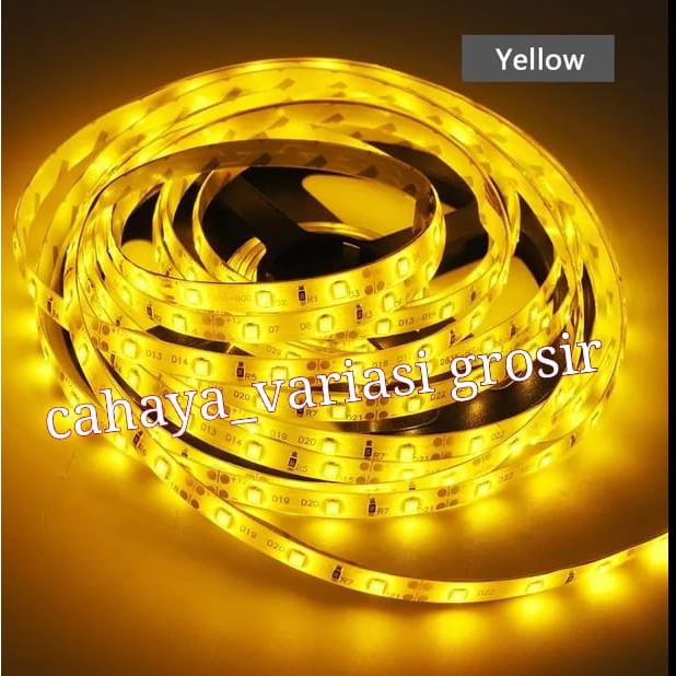 Jual Lampu Led Strip Flexible Roll 5meter Led 3528 motor mobil truk ...