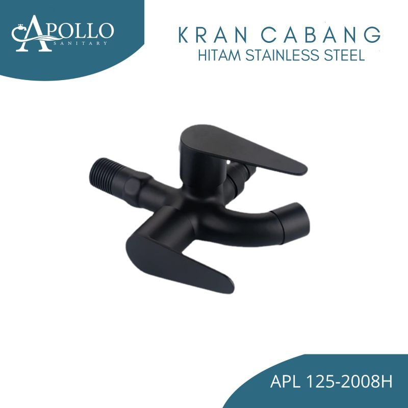 Jual Kran cabang stainless hitam / Keran cabang hitam / kran shower ...