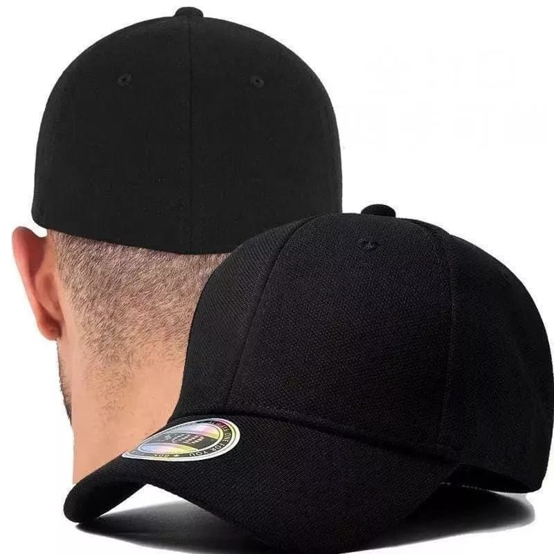 Jual TOPI BASEBALL PRIA MODEL BUILT UP/BUILD UP POLOS BAHAN TEBAL DAN ...
