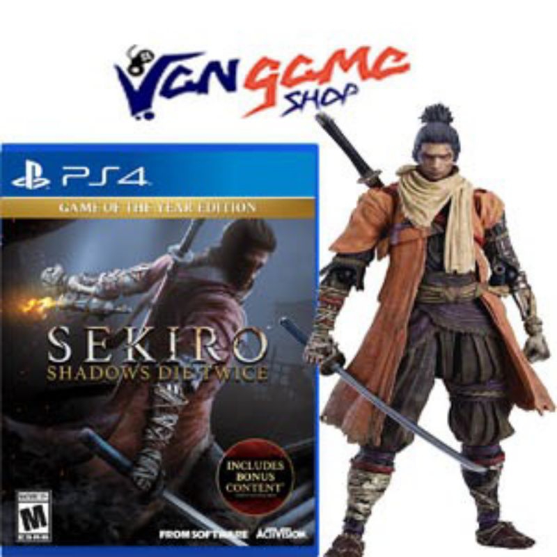 Jual PS4 Sekiro Shadows Die Twice Game Of The Year Edition (R1-All) | Shopee Indonesia