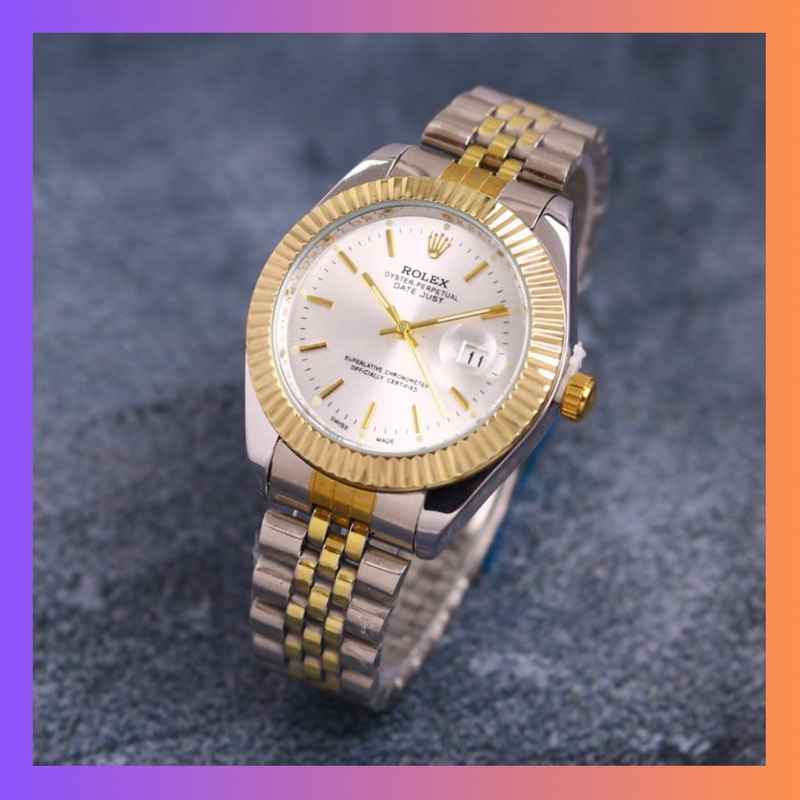 Jual MAILA Jam Tangan Wanita Rolex Rantai Stainless Steel Bisa Bayar ...